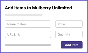 Mulberry | Unlimited Coverage Product Protection Subscription