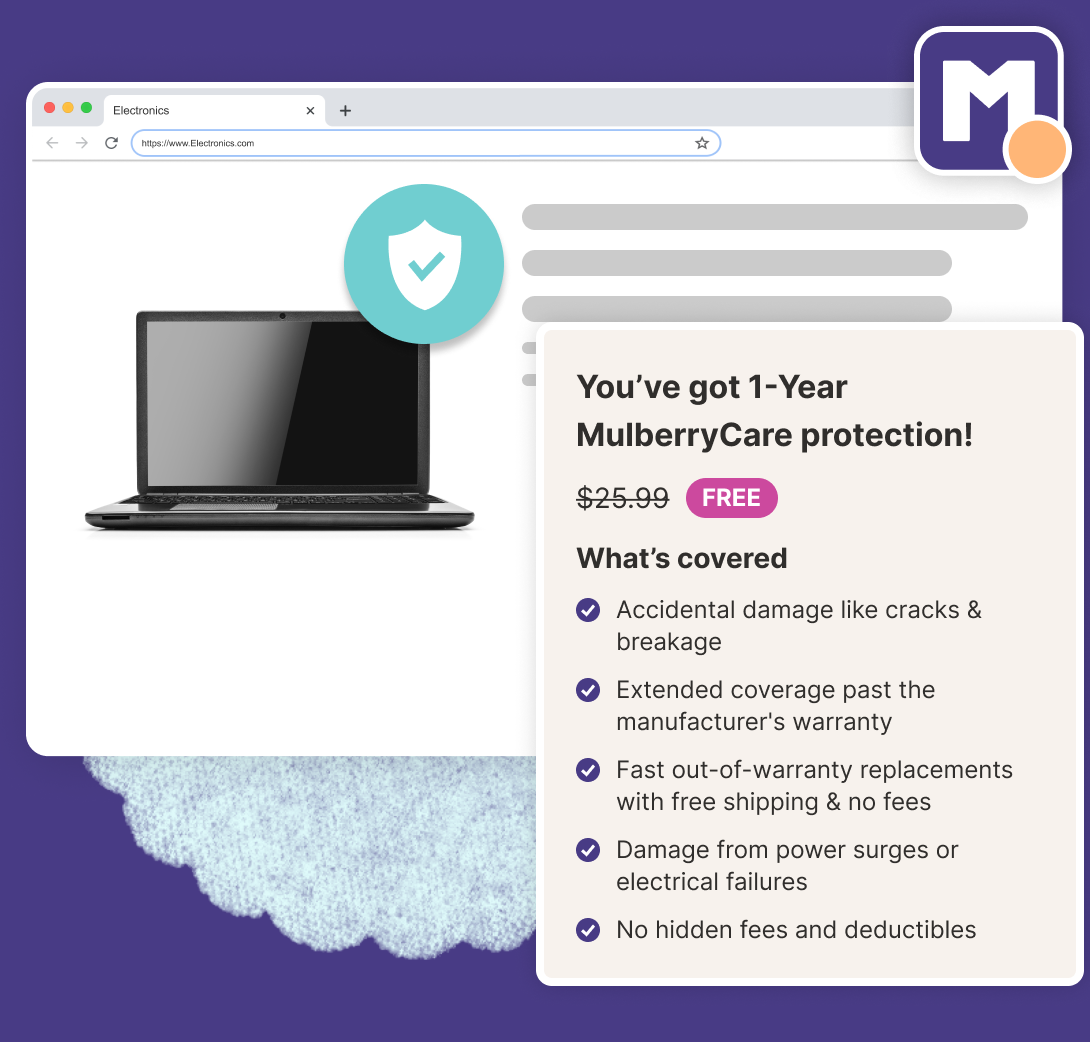 Free and Affordable Product Protection | MulberryCare
